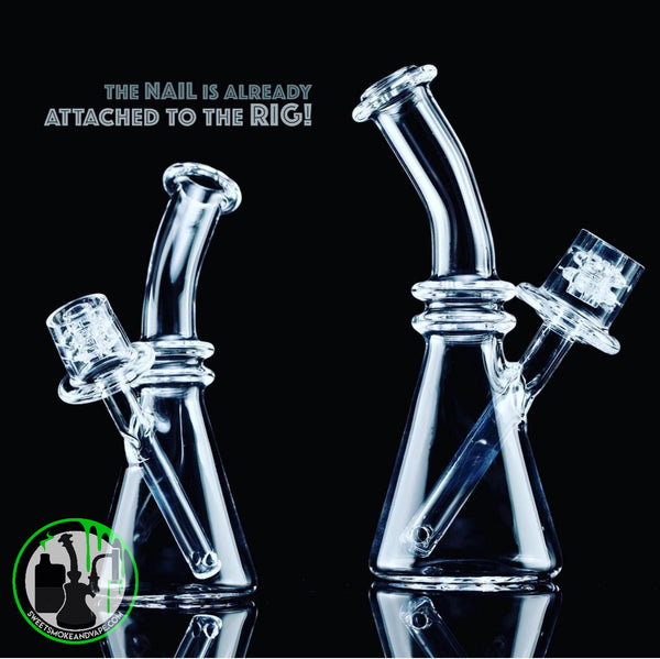 Tiki Quartz - Tiki2Go Rig (Bent Neck) – Sweet Smoke And Vape