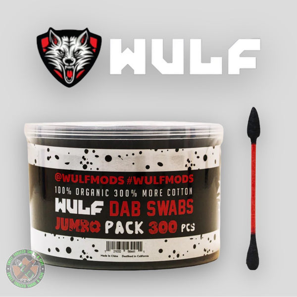 Wulf - Dab Swabs 300ct Cotton Swabs – Sweet Smoke And Vape