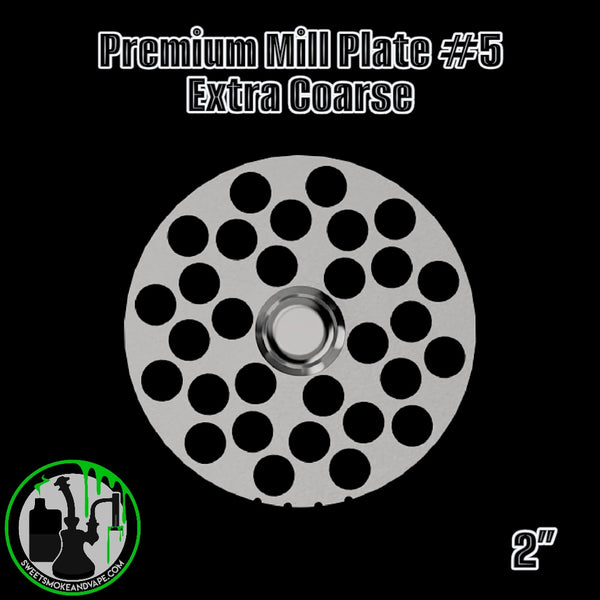 Flower Mill - Next Gen Premium 2” Mill Plates – Sweet Smoke And Vape