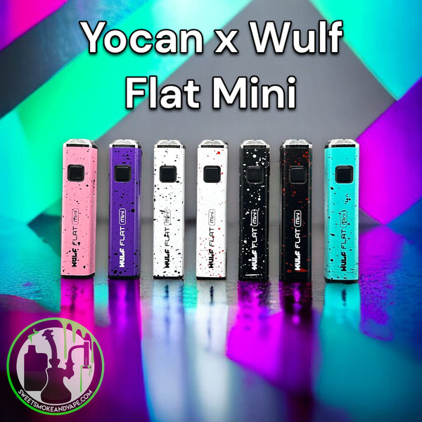 Yocan - Wulf Flat Mini Cartridge 510 Battery – Sweet Smoke And Vape
